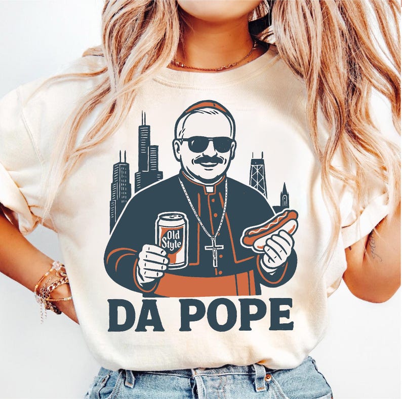 Chicago Pope Leo XIV SVG PNG, Cardinal Robert Prevost Da Pope Svg ...