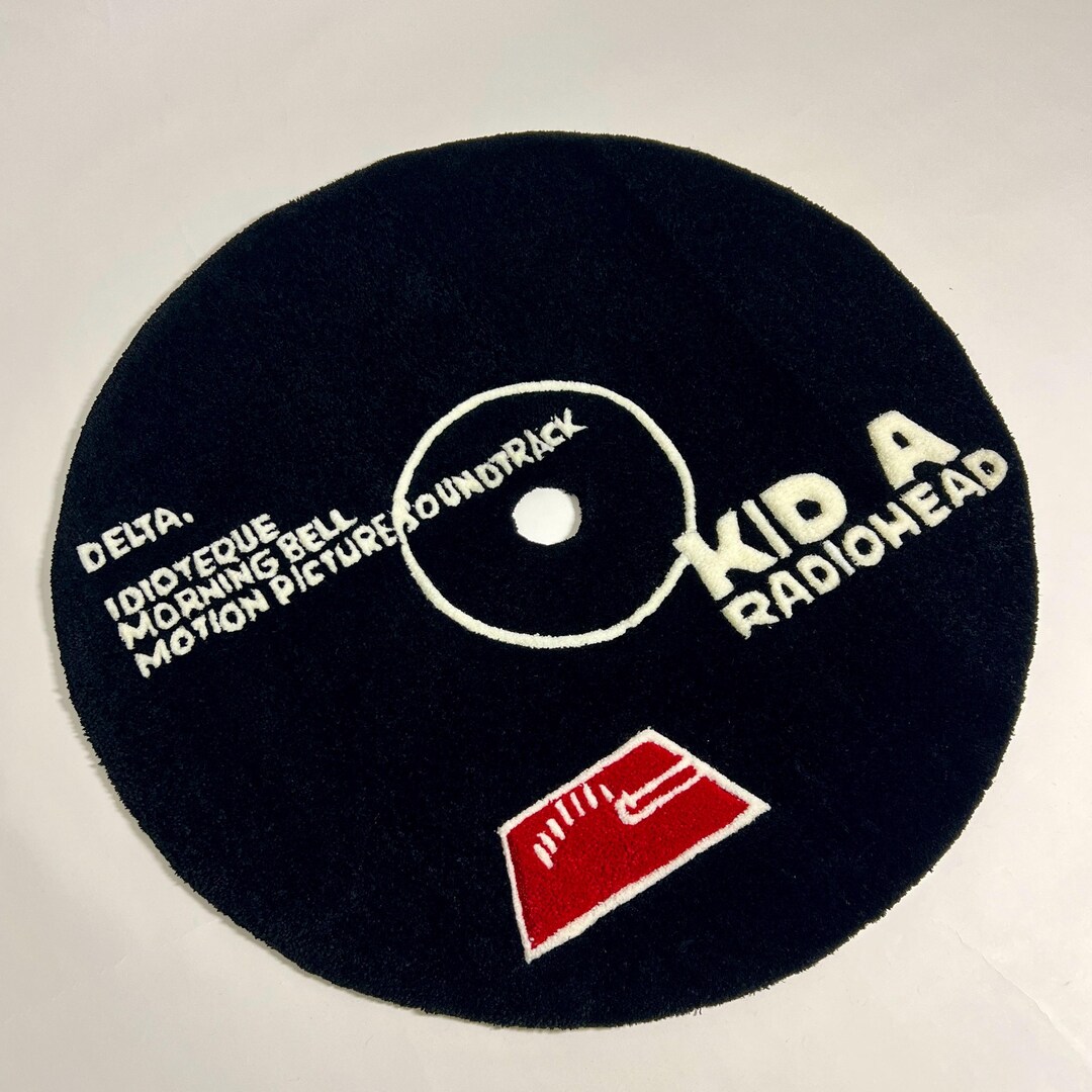 Custom Radiohead Vinyl Rug - Personalized Album Cover & Record Rug ...
