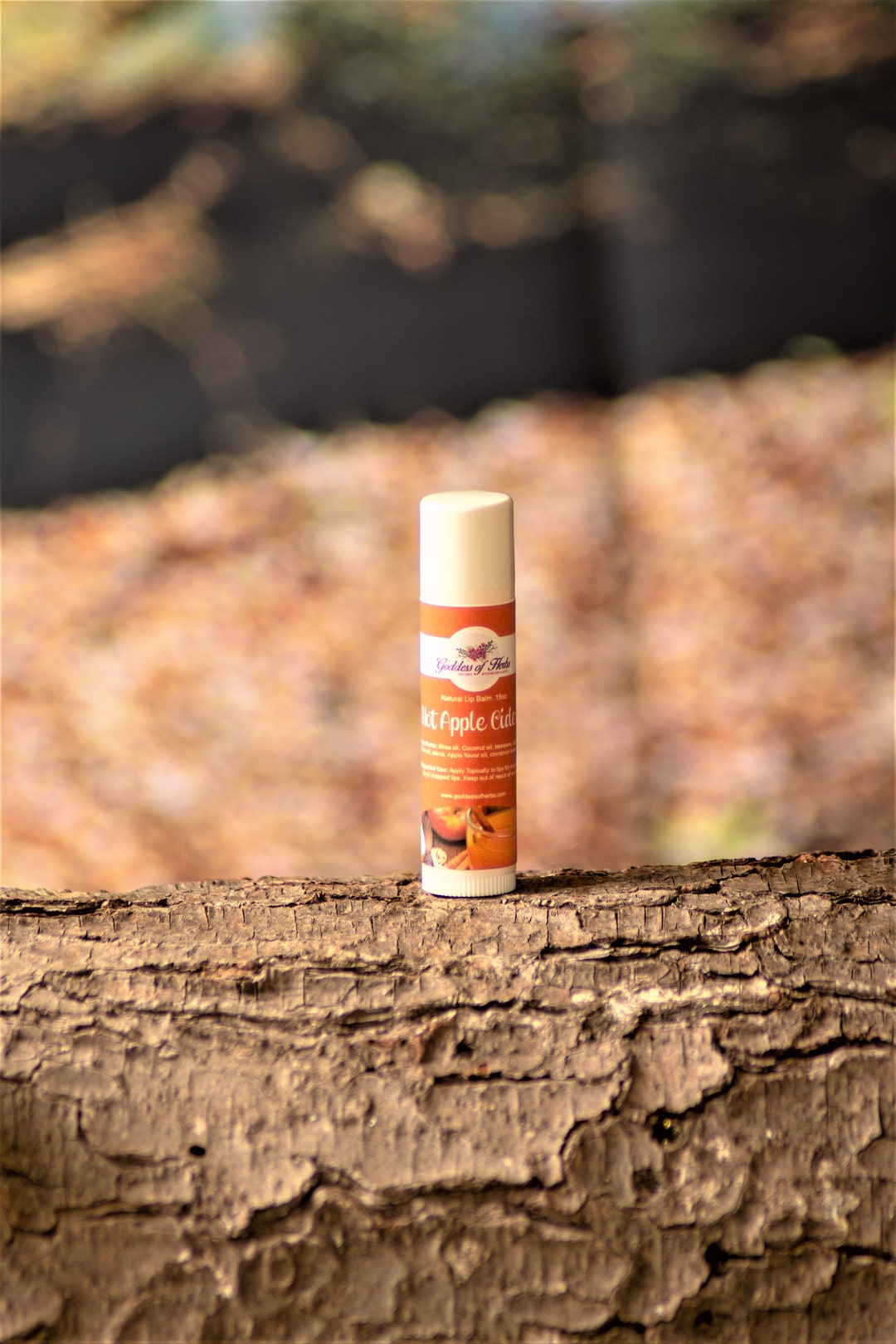 Hot Apple Cider Lip Balm, .15 Oz Natural Lip Balm, Holistic Wellness ...
