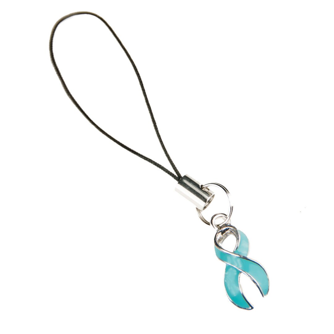 Prostate Cancer Awareness Cell Phone Charm, on Sale 50% Off ...