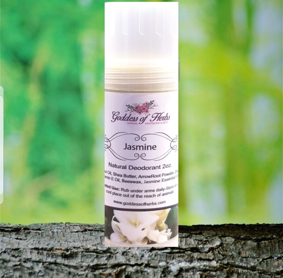 Jasmine Deodorant, 2 Oz. Natural Deodorant, Skin Care, No Chemicals ...
