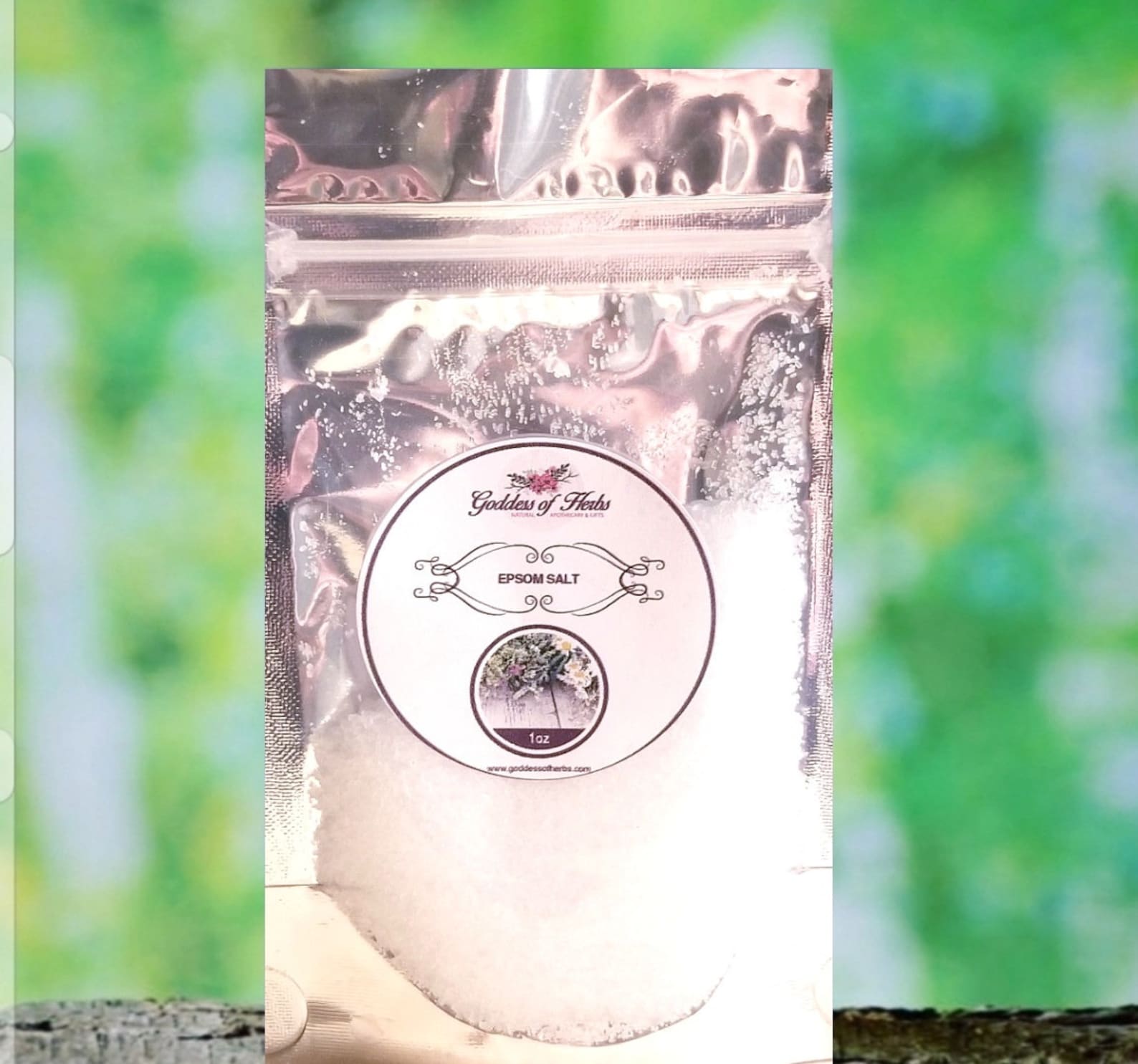 Epsom Salt 1 Oz Salt Soaking Salt Epsom Salt for Drawing | Etsy