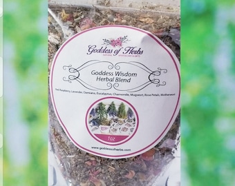 Goddess Blend Herbal Tea - Etsy