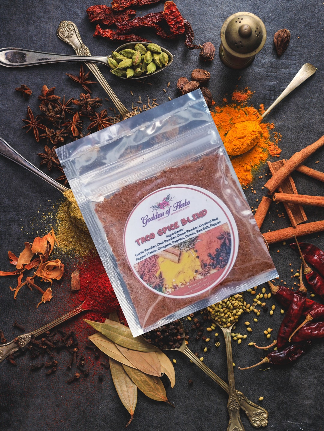 Taco Spice Blend, Taco Seasoning, Best Taco Seasoning, Taco Spices ...