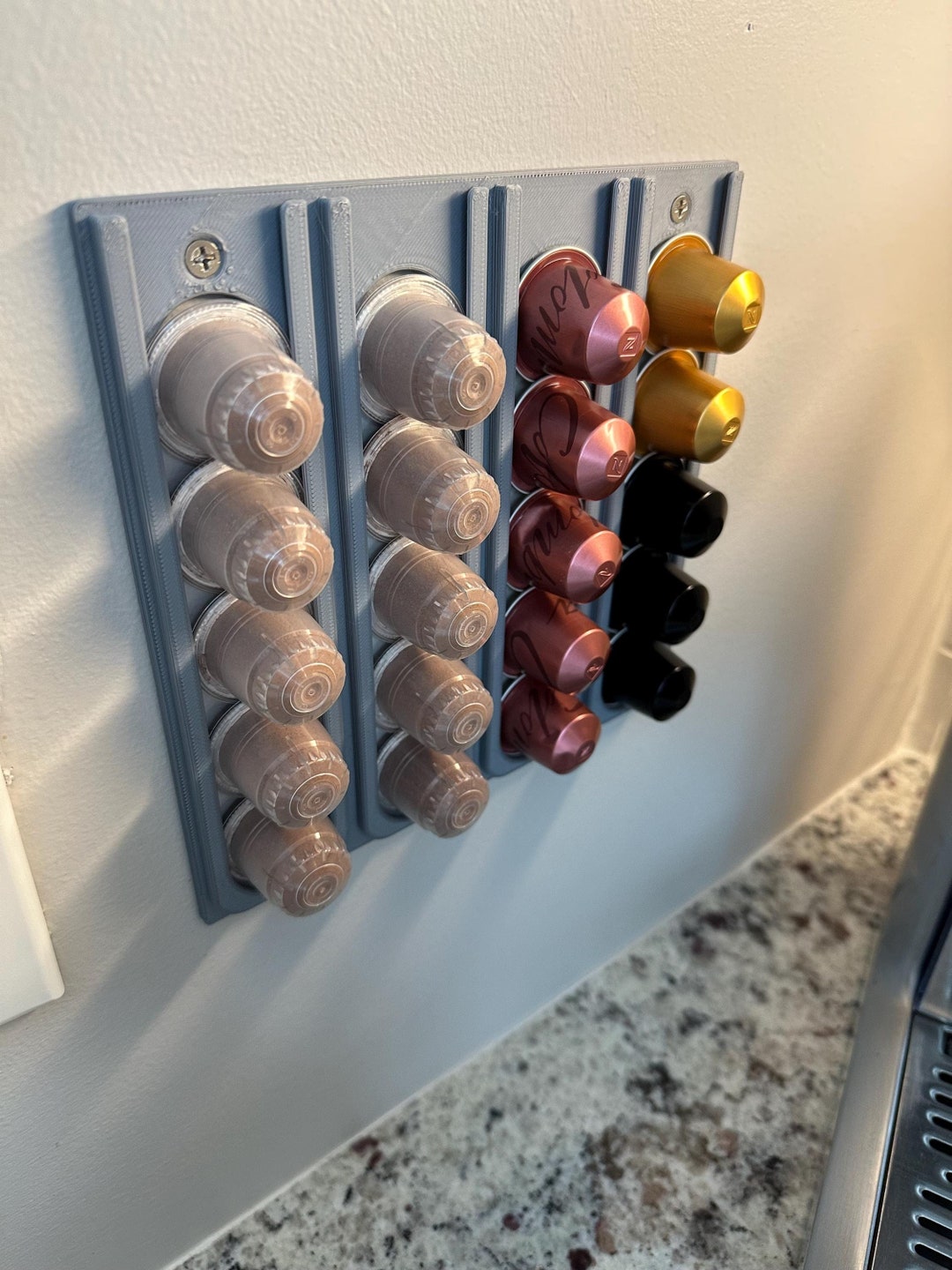 Nespresso Coffee Pod Wall-mounted Holder - Etsy
