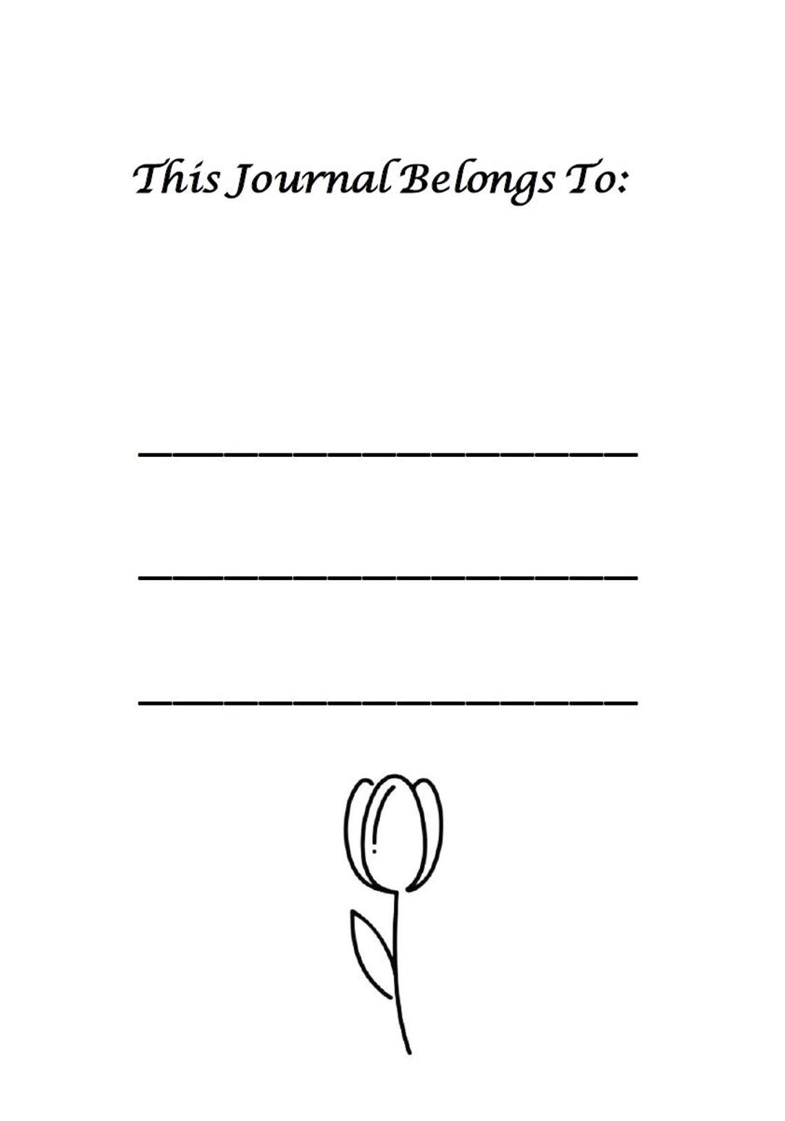 For Myself Journal Pages | Digital Download for Binder or Class - Etsy
