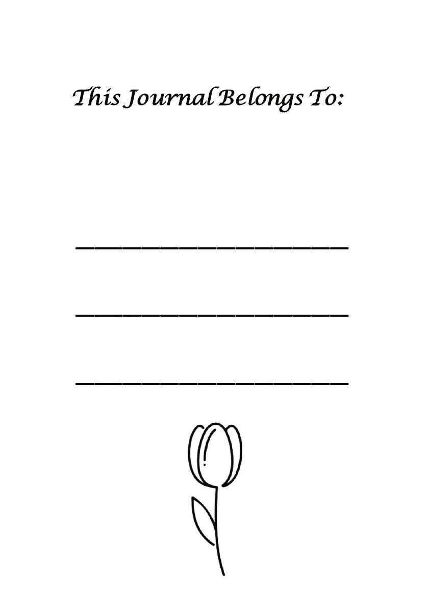 For Myself Journal Pages | Digital Download for Binder or Class - Etsy