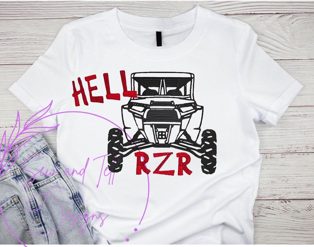 H*LL RZR Embroidery Design - Etsy