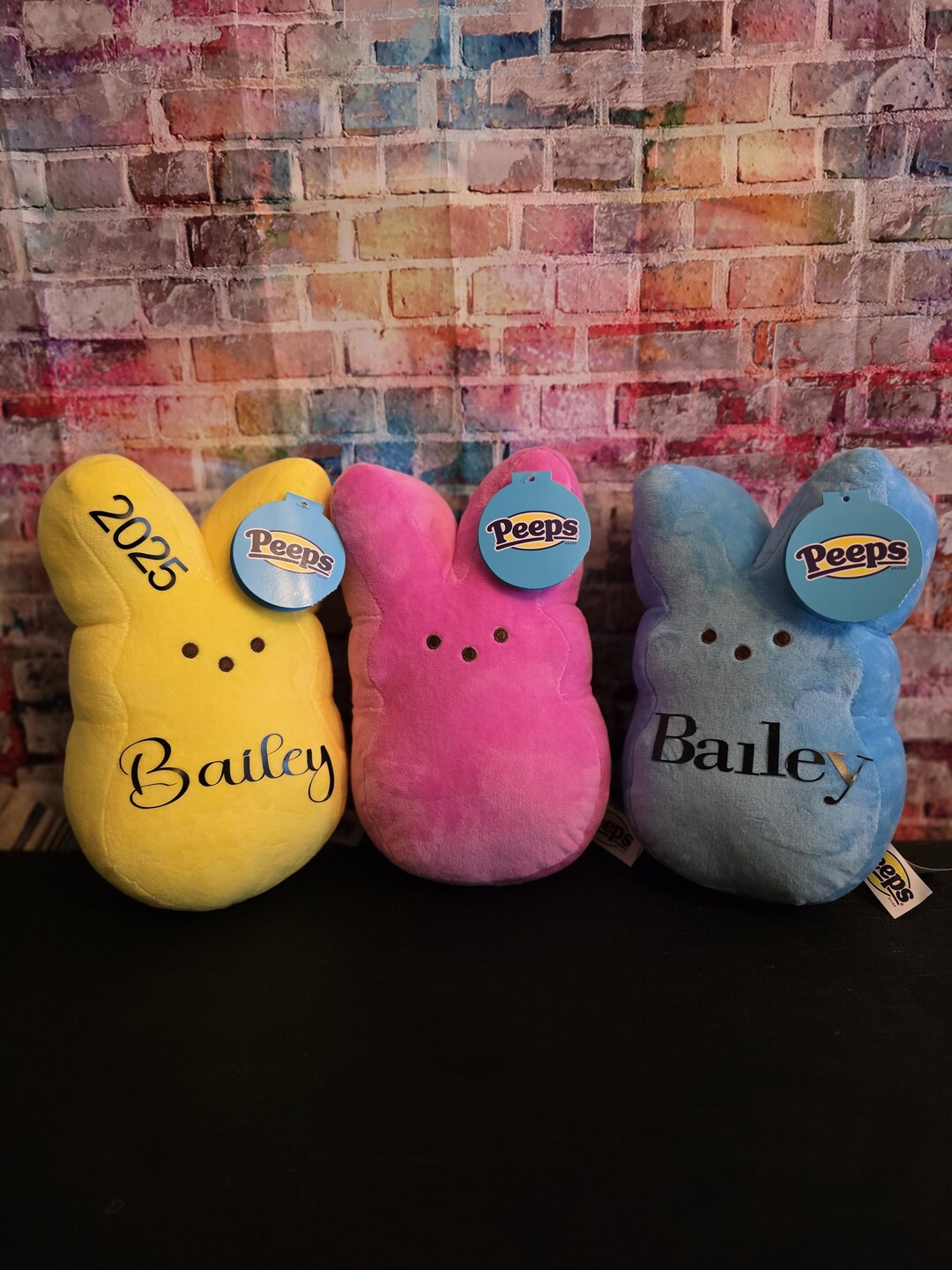 Personalized Easter Peep, Easter Peep, Easter Stuffed Animal, 10 Inch ...