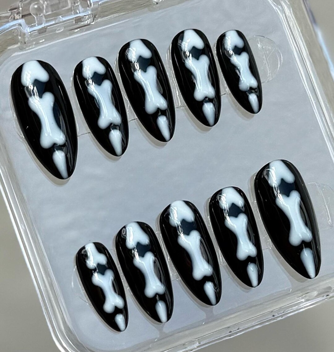 Glow in the Dark Skeleton Bones Halloween, Spooky, Gothic, Medium ...
