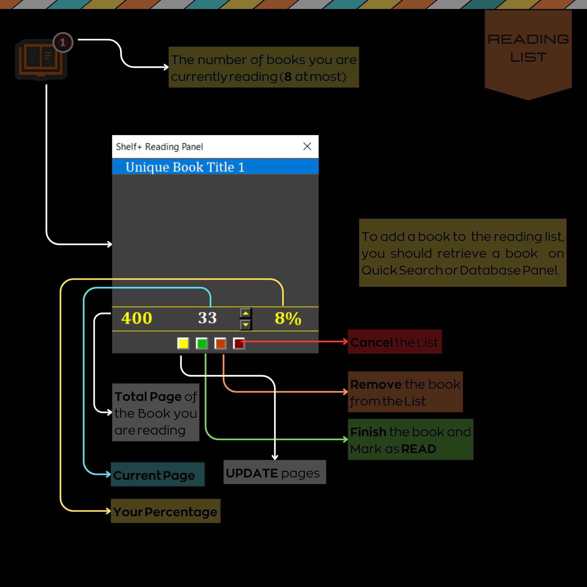 Shelf+ Excel Template for Book Collection Management | Home Library ...