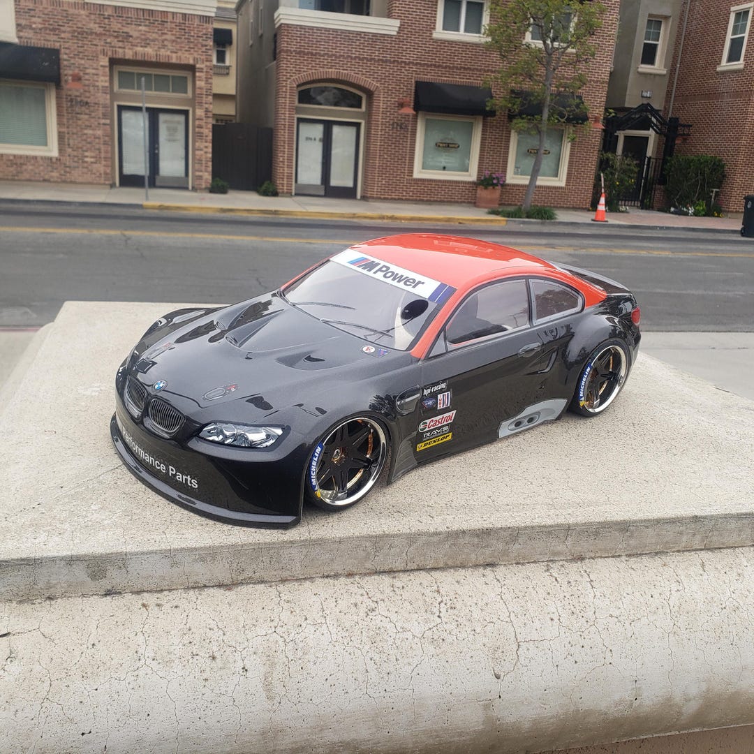 200mm 1/10 Custom Paint HPI BMW M3 Gtr 4tec-2 TT02 TT01 RS4 Mst Dc10 ...