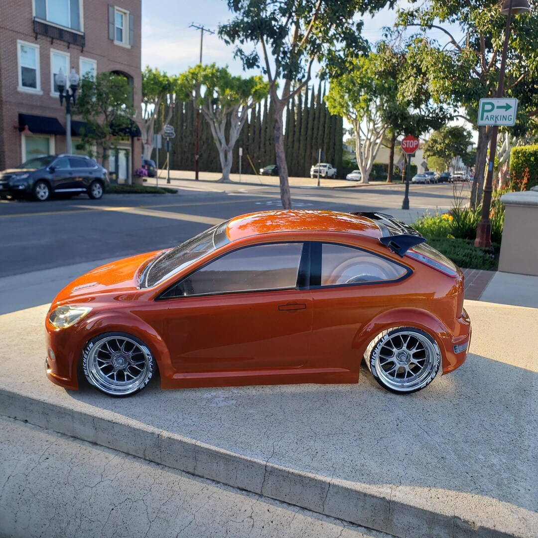 200mm 1/10 Custom Paint HPI FORD FOCUS 4tec-2 TT02 TT01 RS4 Mst Dc10 ...