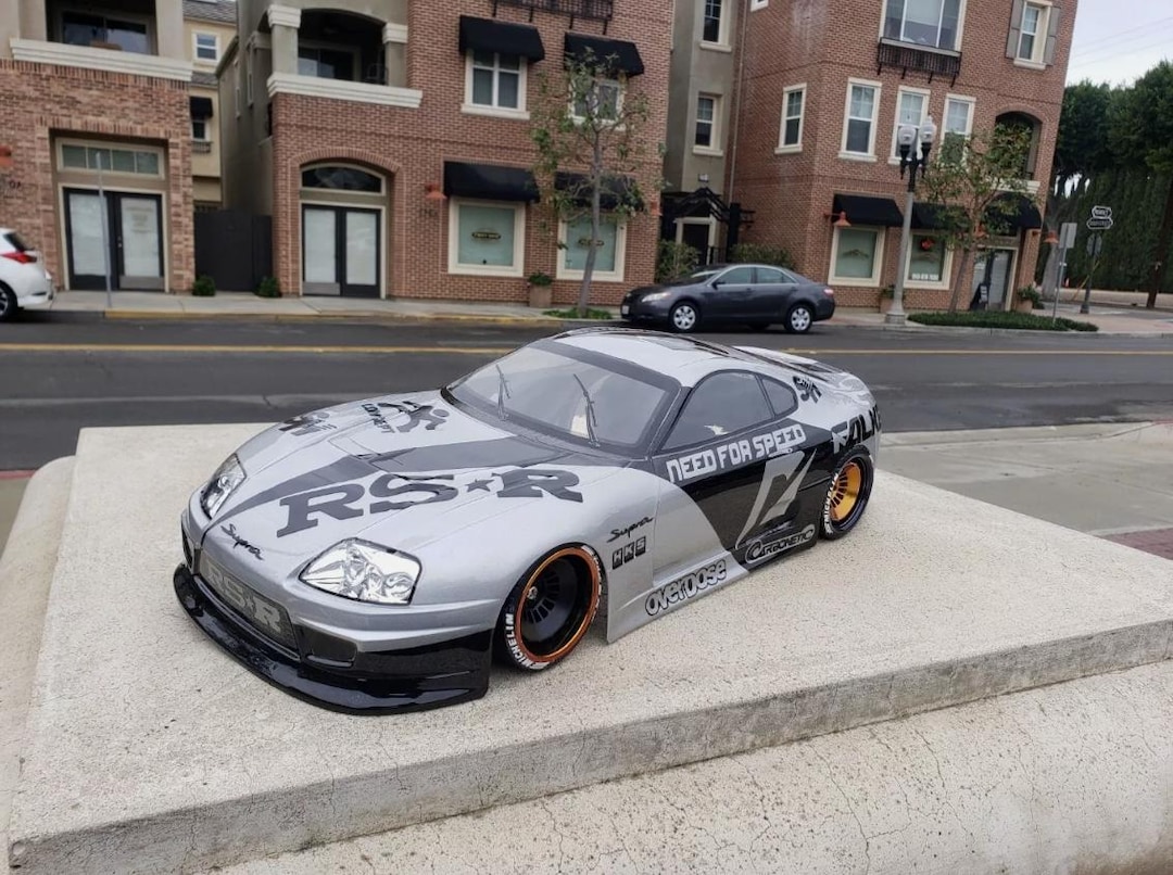 200mm 1/10 Custom Paint SUPRA MK4 4tec-2 TT02 TT01 RS4 Mst Dc10 Apex2 ...