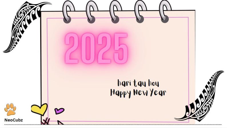 2025 Calendar, Digital/printable, Maori Months and Days of the Week ...