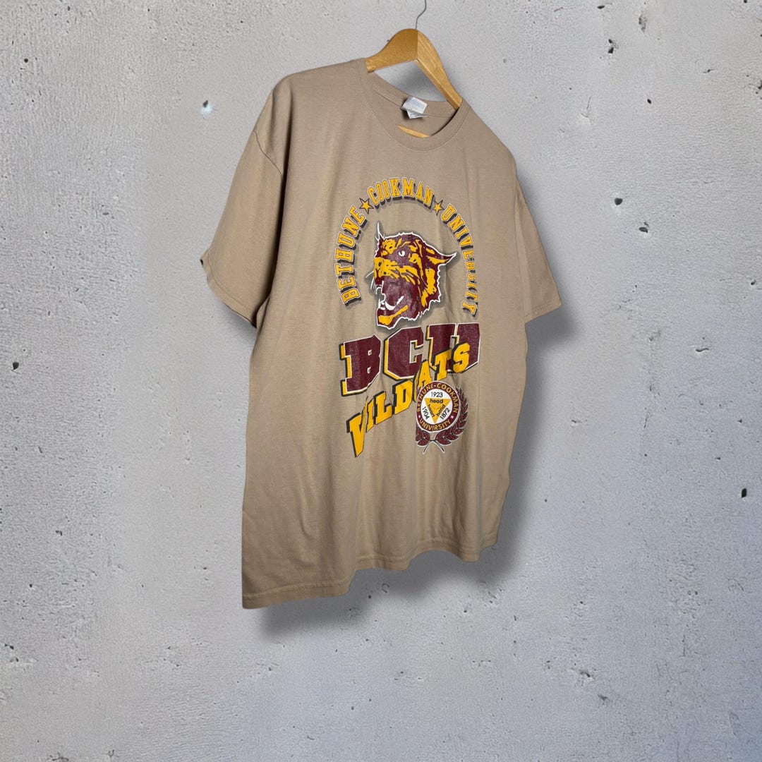 Vintage Bethune Cookman University Wildcats Crest Shirt - Etsy