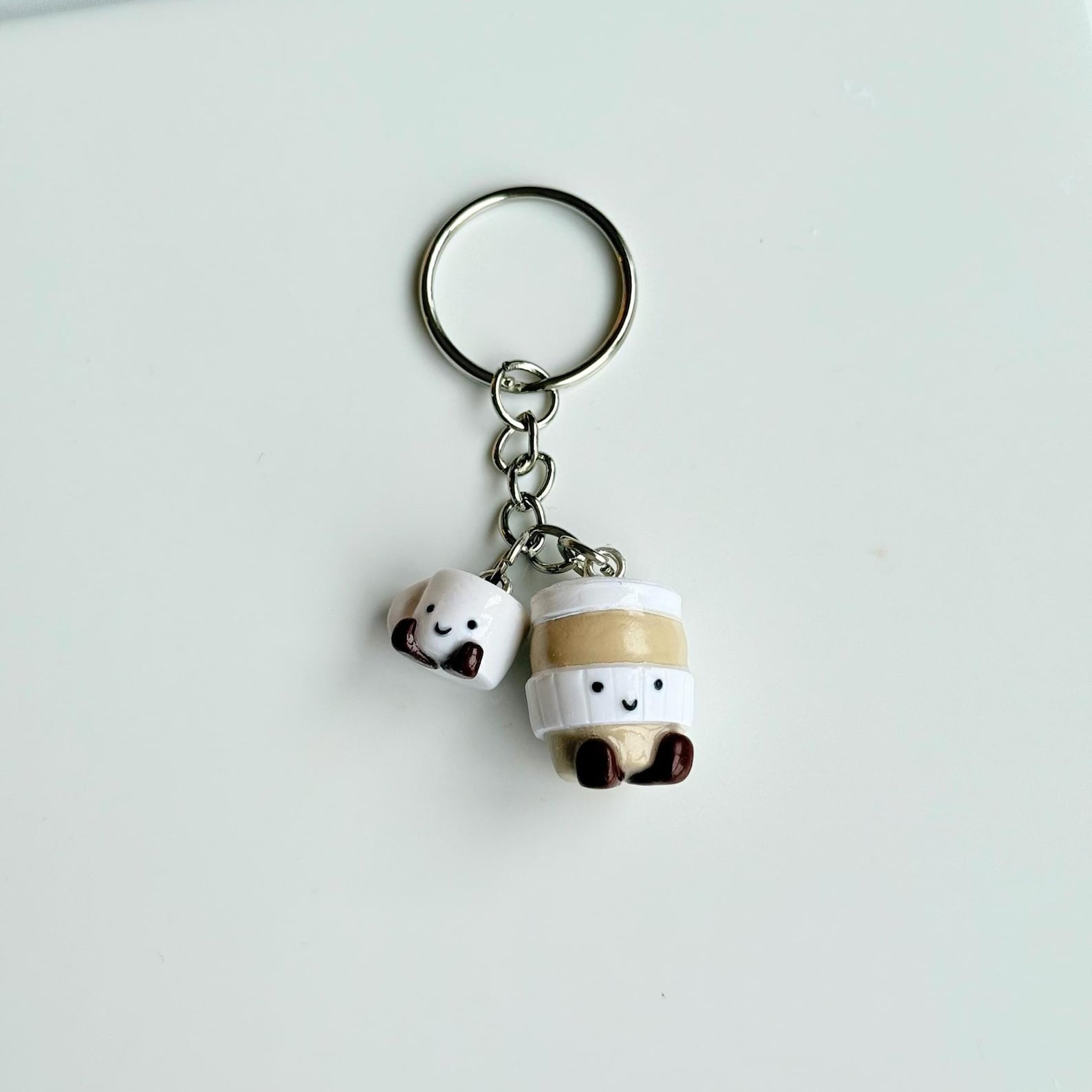 Handmade Polymer Clay Food Charms: Avocado, Pancake, Coffee Cup ...
