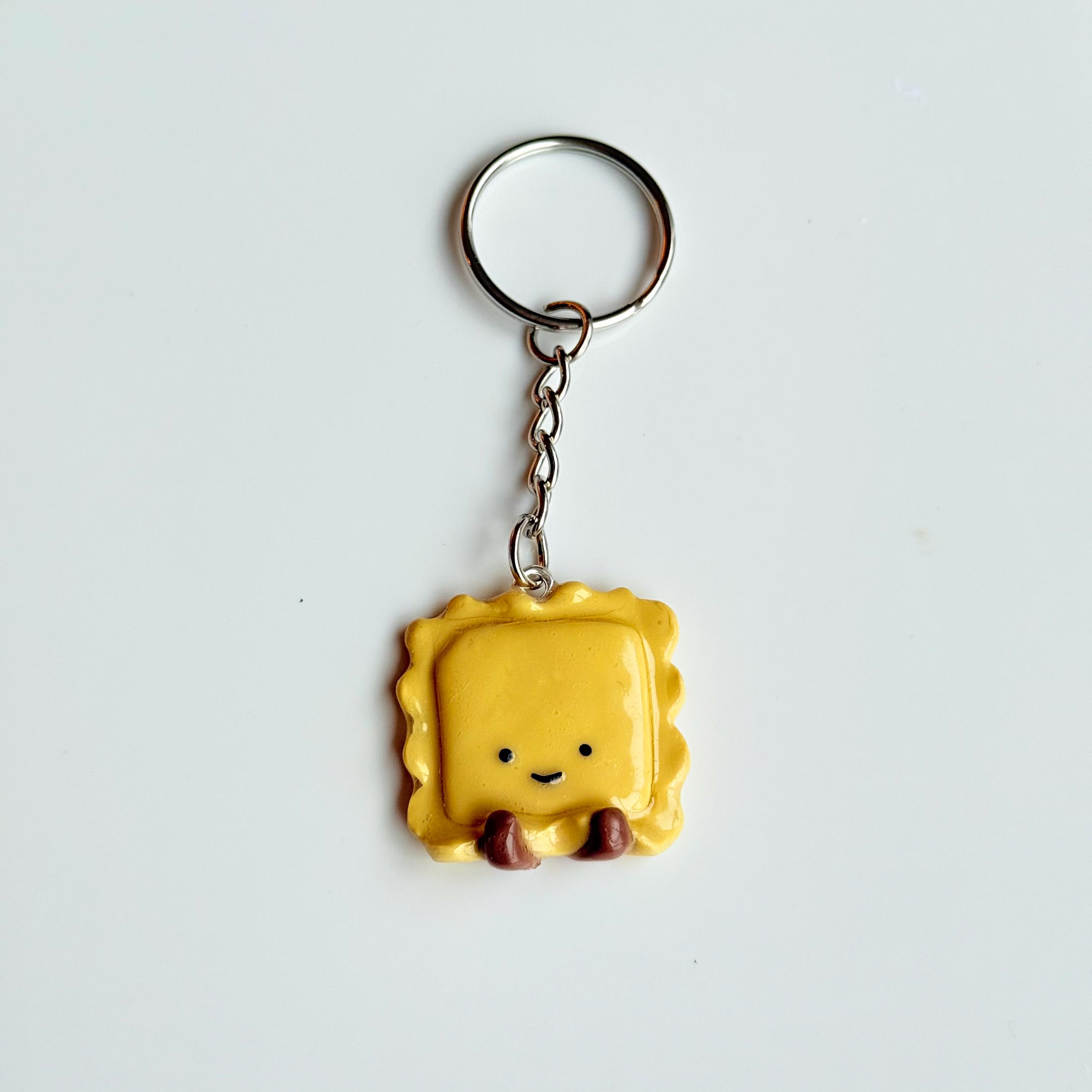 Handmade Polymer Clay Food Charms: Avocado, Pancake, Coffee Cup ...