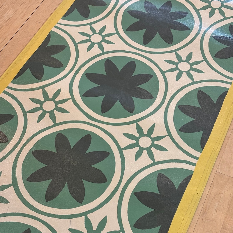 Canvas Floor Cloth - Etsy