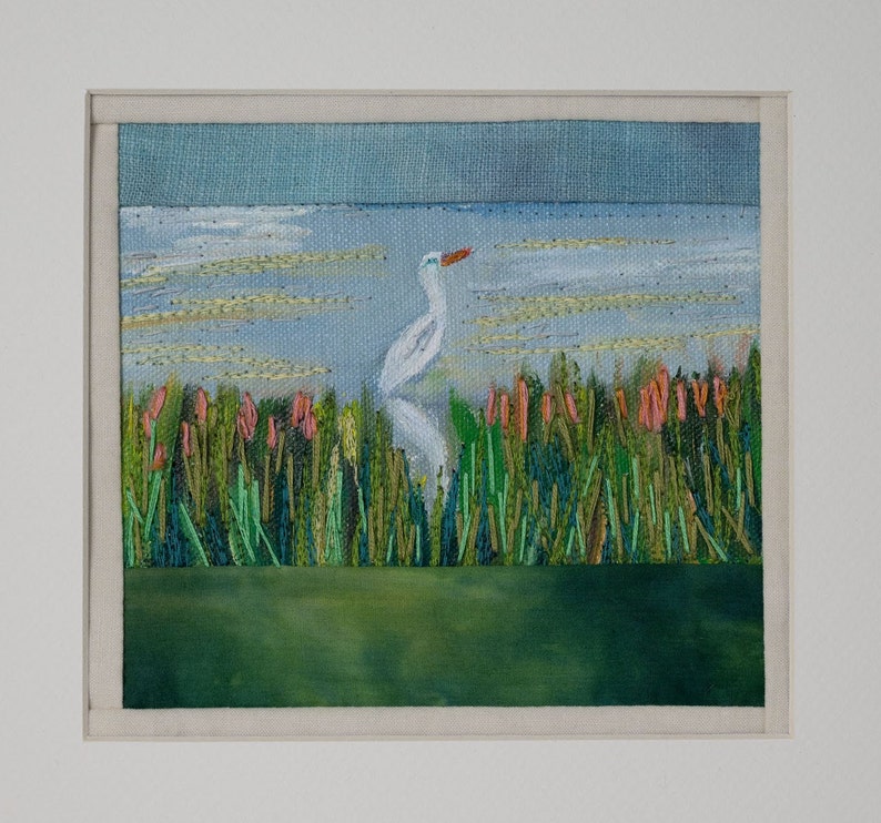 Bird in the Marsh - Etsy