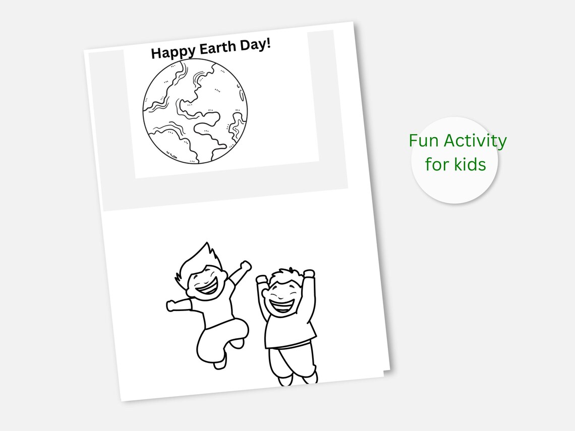 Earth Day Coloring Pages for Kids | Eco-friendly Printable Activities ...