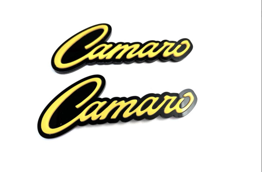 Custom Fender Emblem Badge With Camaro Logo, Car Logo, Camaro Badge - Etsy
