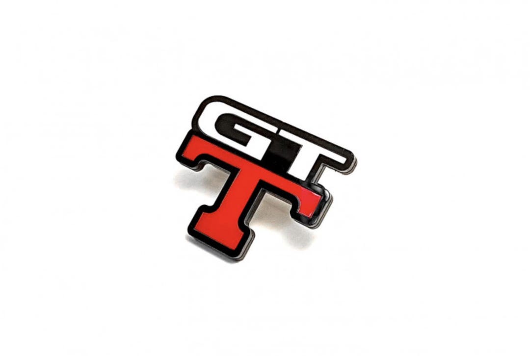 Custom Radiator Grille Emblem Badge GT-T, GT-R, Nissan Accessories, GT ...