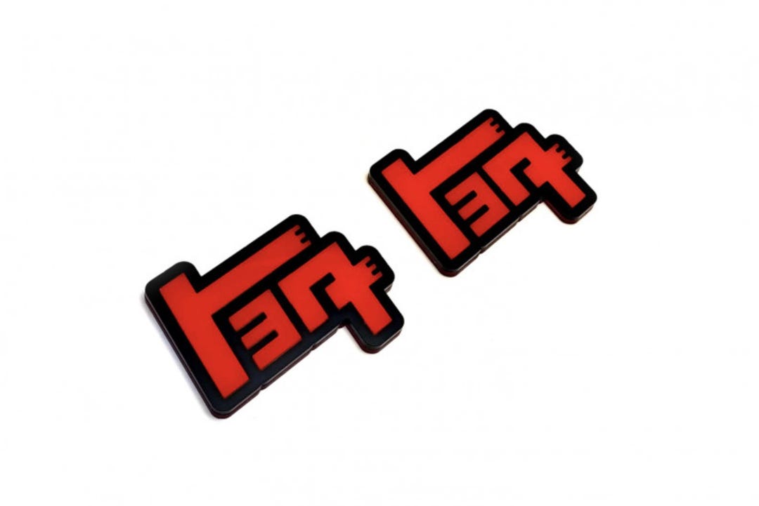 Custom Fender Emblem Badge With TEQ Logo, Car Logo, TEQ Badge, Toyota ...