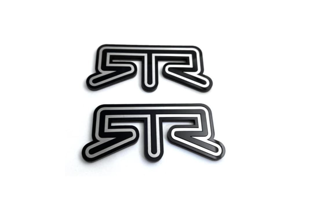 Custom Fender Emblem Badge for Mustang With RTR Logo, Car Logo, RTR ...