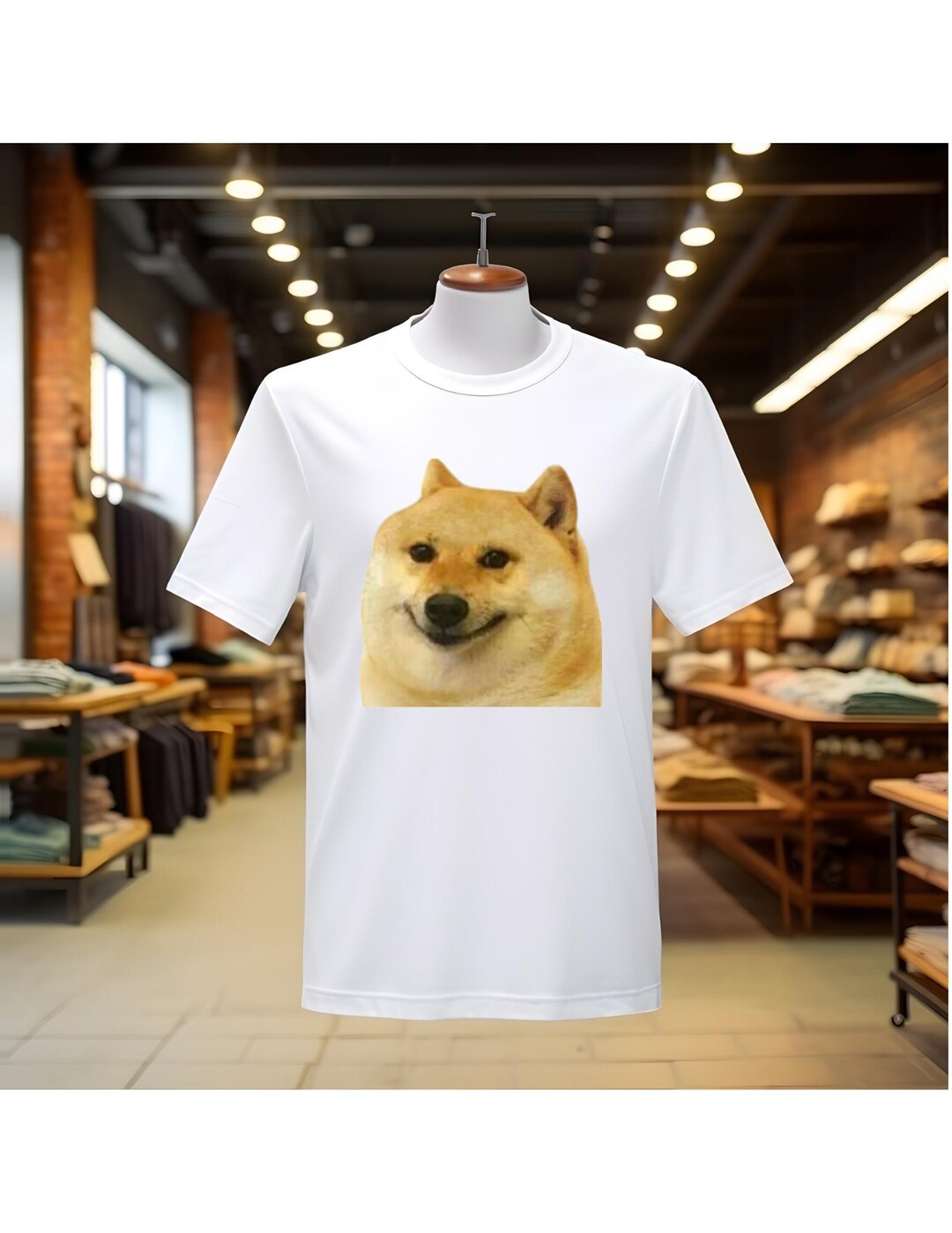 Doge Smile T-shirt, Meme T-shirt, Graphics T-shirt, DTF T-shirt, Unisex T-shirt - Etsy