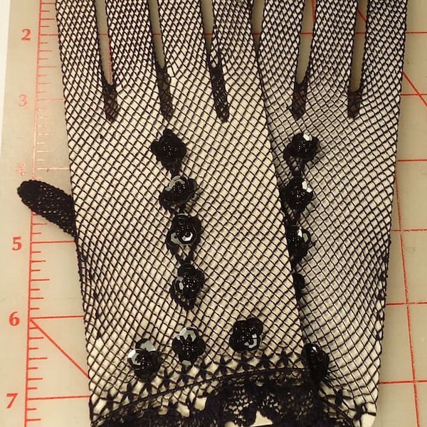 Fishnet Gloves - Etsy