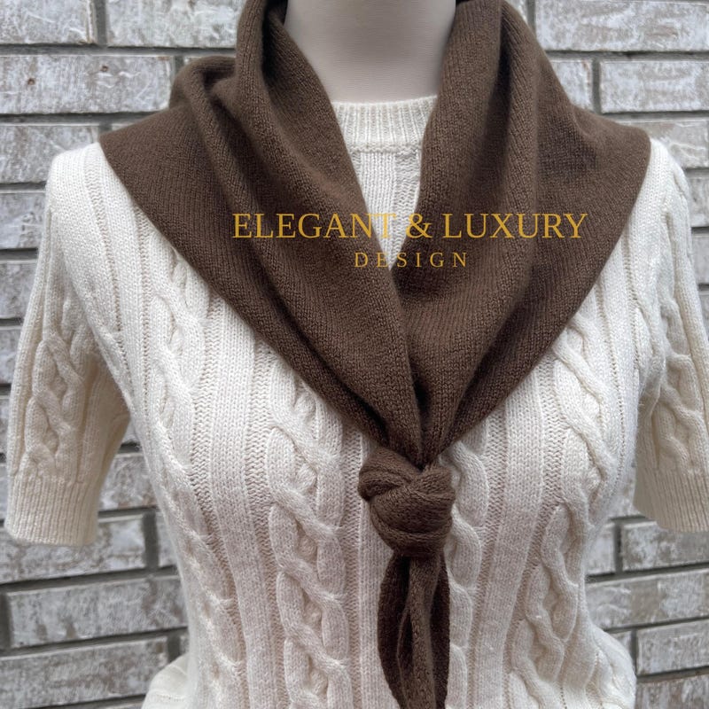 Triangle Red Scarf Mohair - Etsy