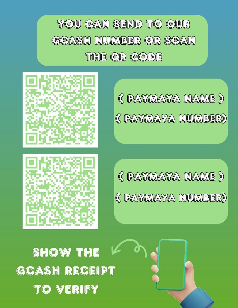 Gcash & Paymaya Transaction Record - Etsy