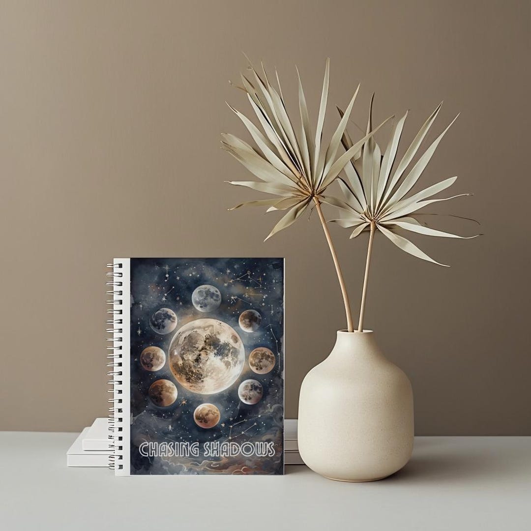 Mystical Celestial Diary: Moon and Stars Constellation Journal ...