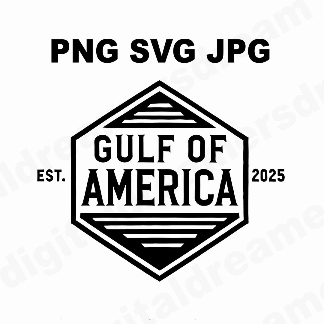 Gulf of America SVG Donald Trump 2025 Gulf of America Decal Summer ...