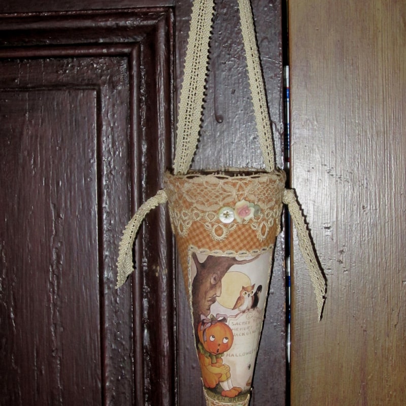 Victorian Paper Cone - Etsy