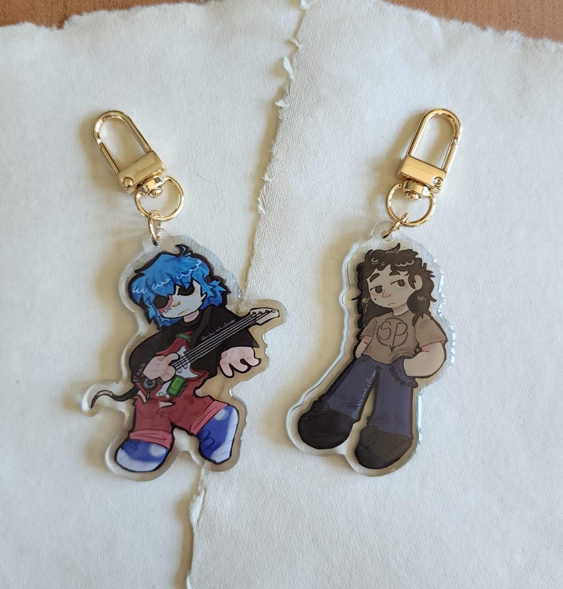 Sally Face Keychains - Etsy