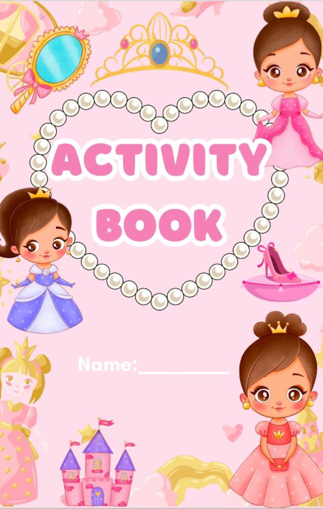 Princess Activity Book! Instant Download. 13 Busy Pages - Etsy