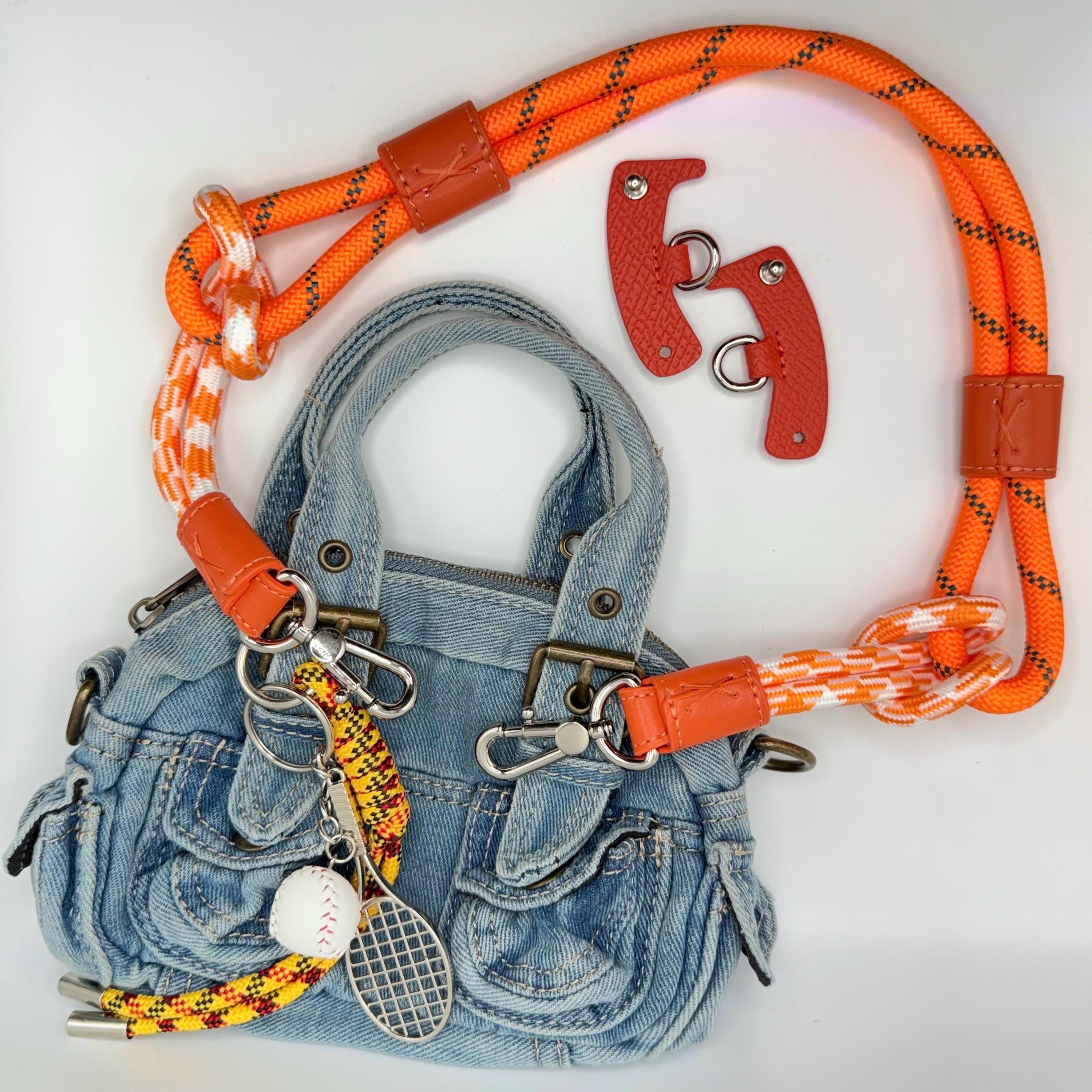 Colorful Rope Bag Strap – Durable, Detachable Shoulder Strap - Etsy