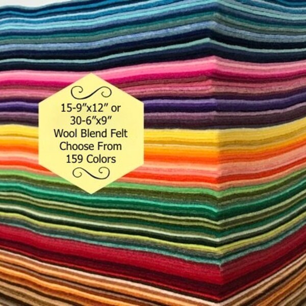 Wool Felt - Etsy