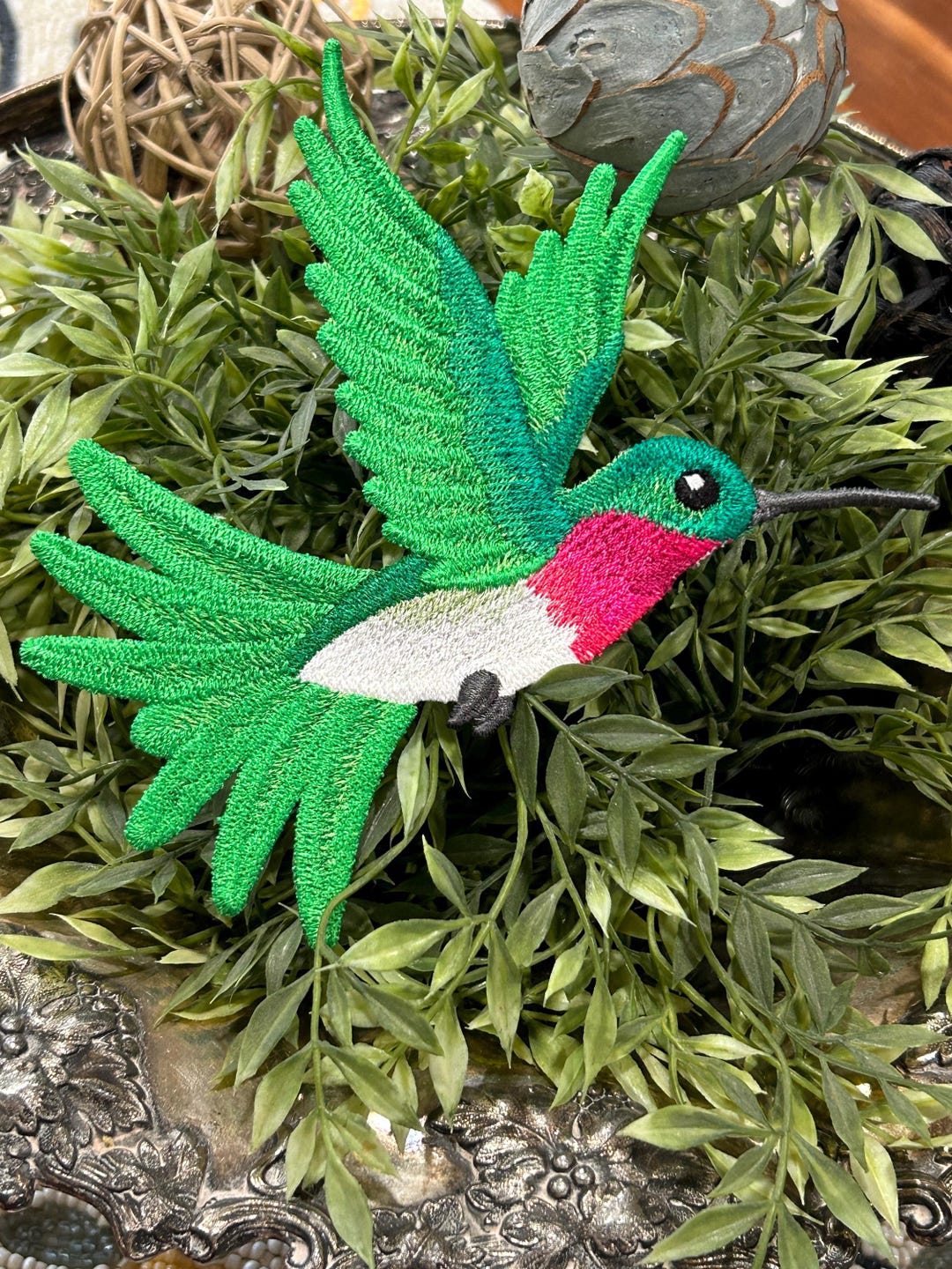 FSL Hummingbird: Free Standing Lace Ornament - Etsy