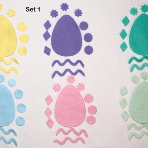 Easter Egg Die Cut Sets - Etsy