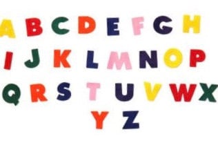 Alphabet train felt board set montessori toys toddler | Etsy