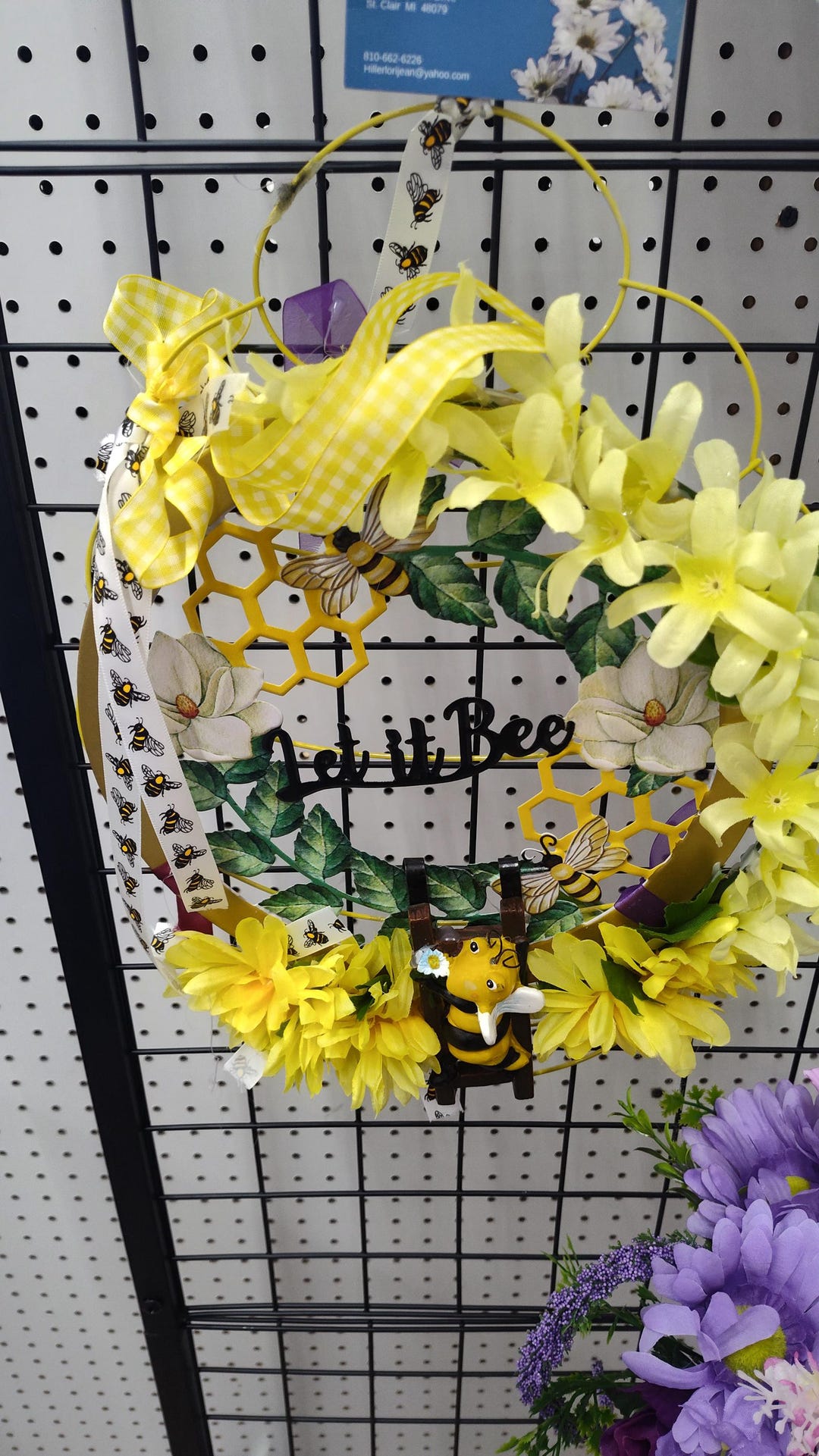 Bee Themed Door Decor - Etsy