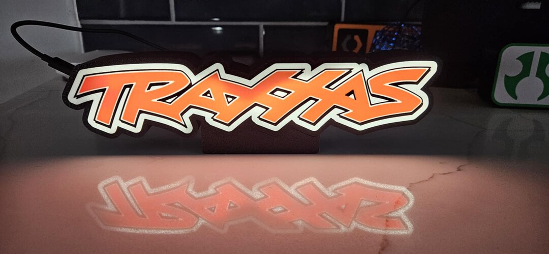 Traxxas RC LED Printed Light Box Sign Cob Usb C Powered Free Shipping ...