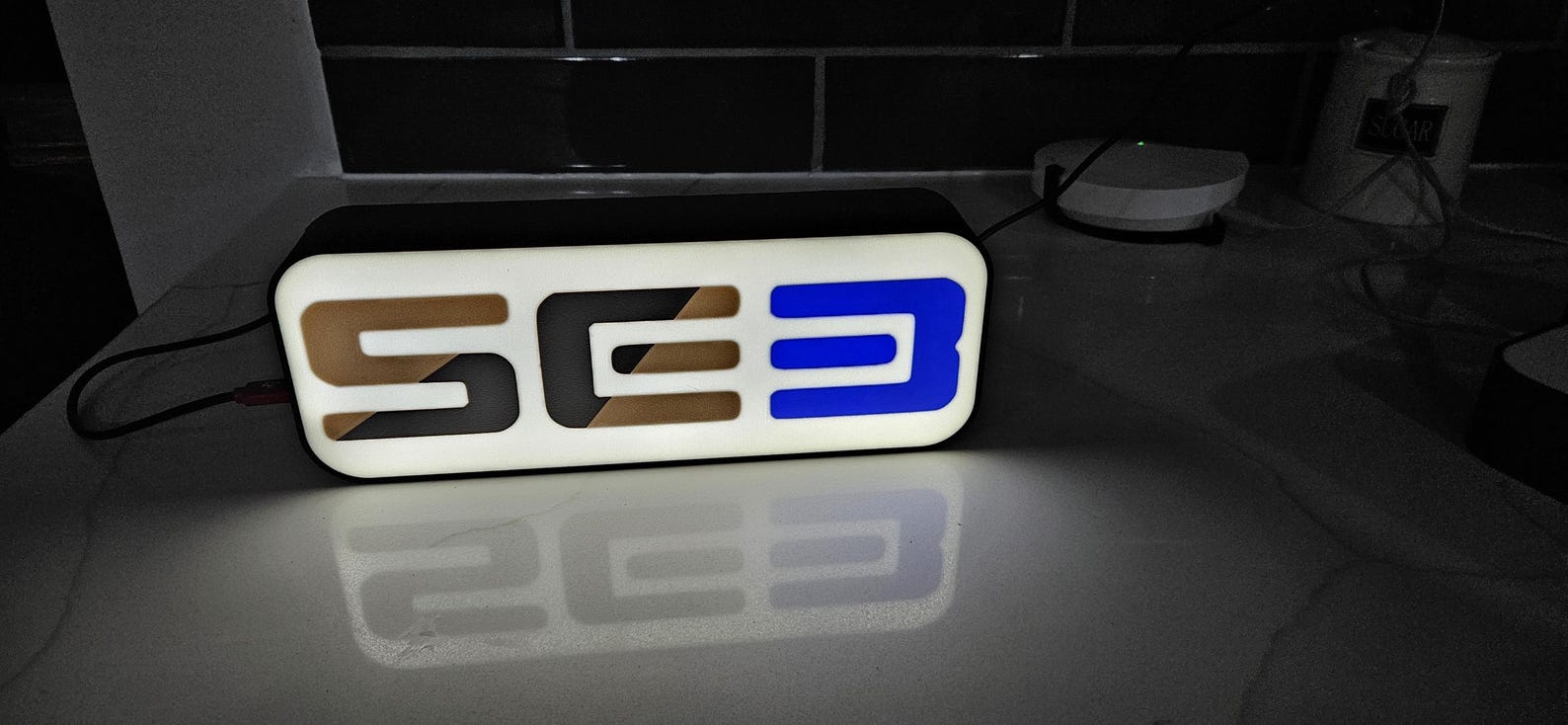 Custom 3d Printed Light Boxes LED Custom Designed for You - Etsy