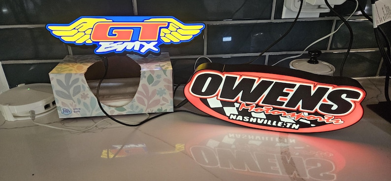 Custom 3d Printed Light Boxes LED Custom Designed for You - Etsy