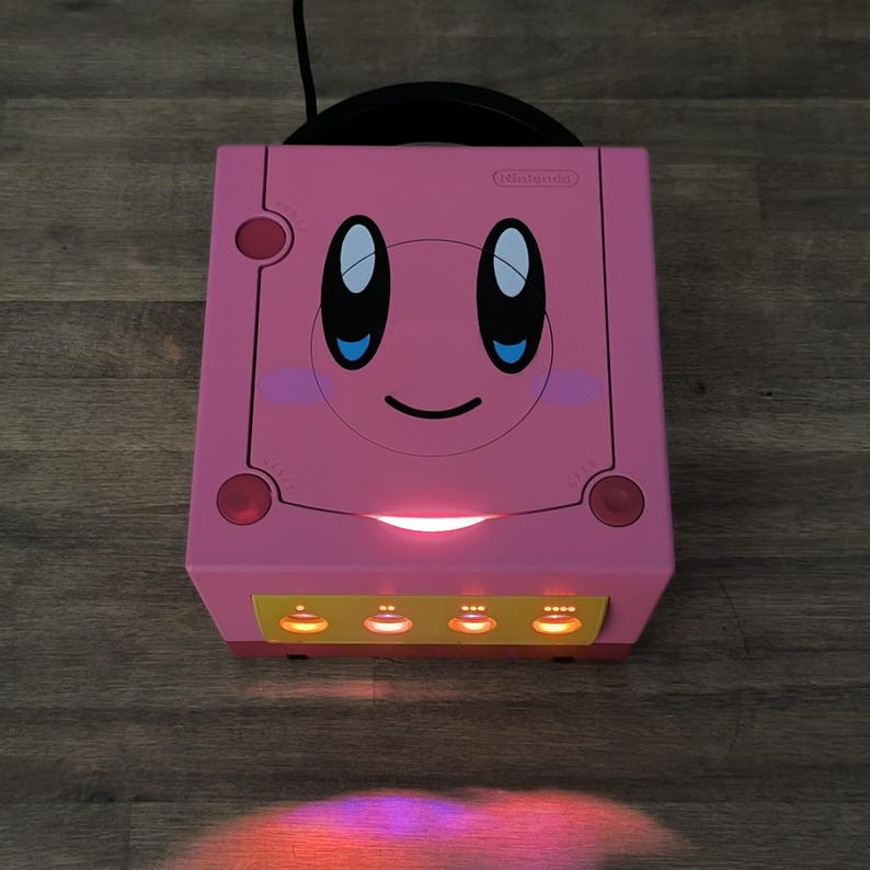Console Nintendo Gamecube Themed Hoshi No Kabi Kirby Star Allies ...