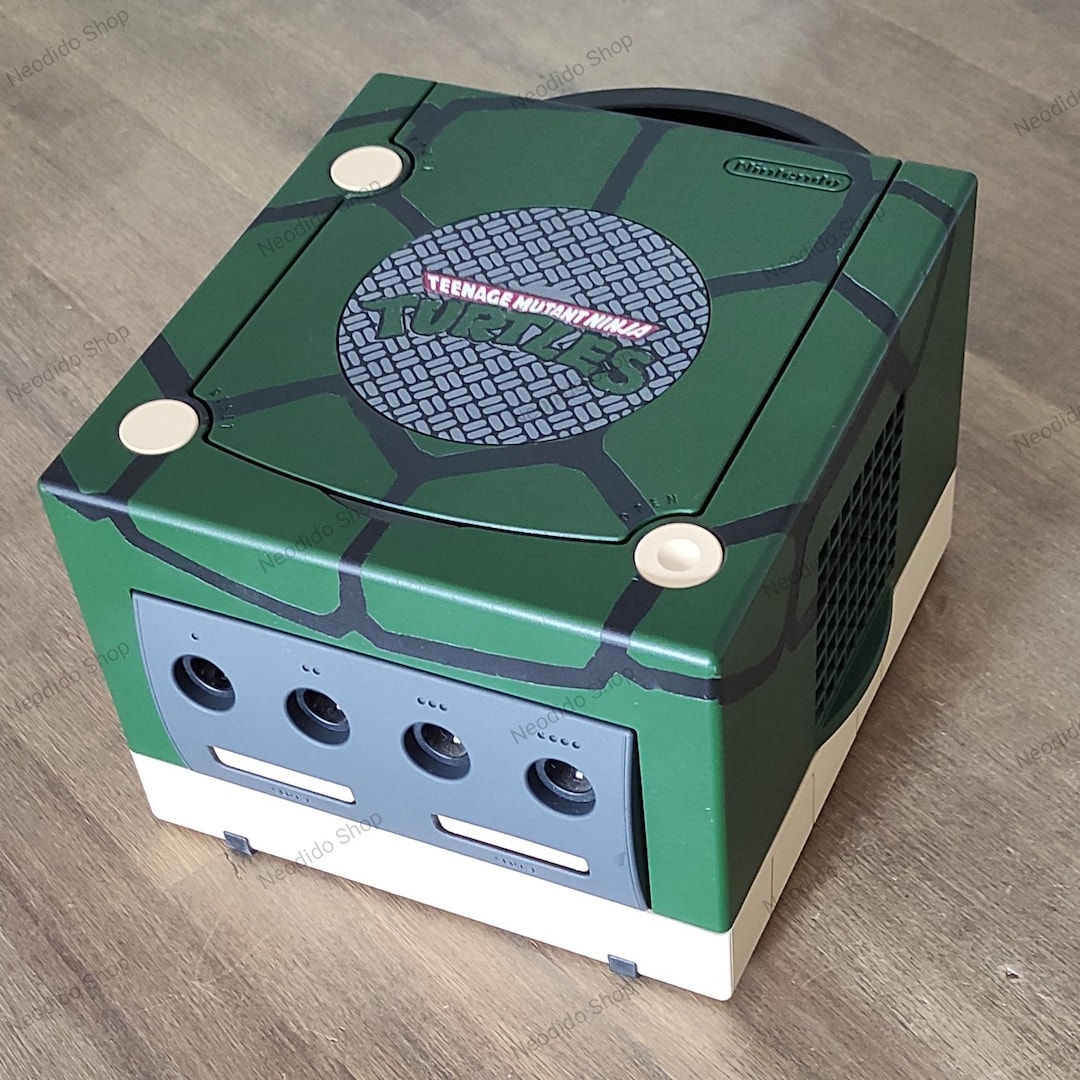 Console Nintendo Gamecube Custom Teenage Mutant Ninja Turtles Leonardo ...