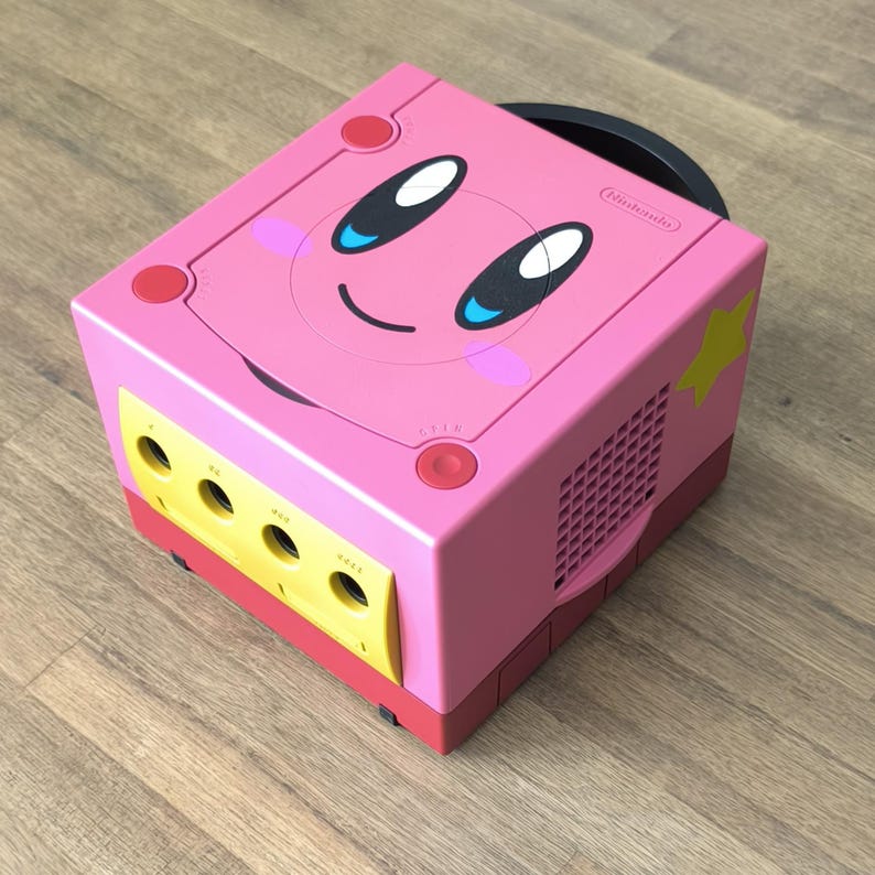 Console Nintendo Gamecube Themed Hoshi No Kabi Kirby Star Allies ...